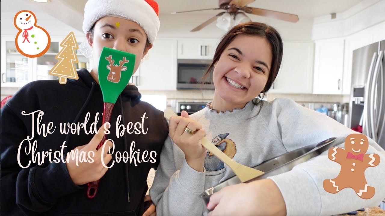 Baking Christmas Cookies With My Sister Vlogmas Day 6 Youtube