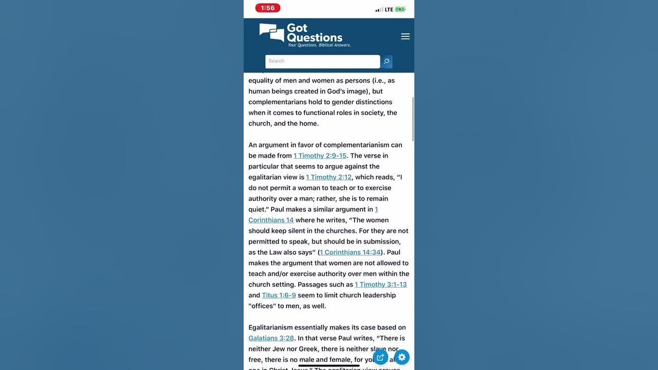 Complementarianism Vs Egalitarianism—which View Is Biblically Correct