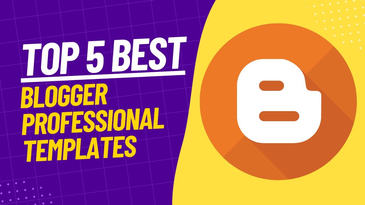 Best 5 Blogger Professional Templates for news,gaming,tech,etc Website ...