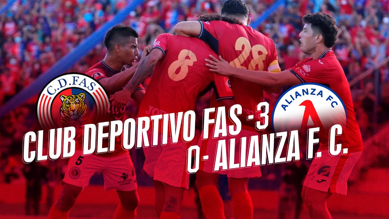 ¡El Quiteño se RESPETA! | Club Deportivo FAS 3 - 0 Alianza F. C ...