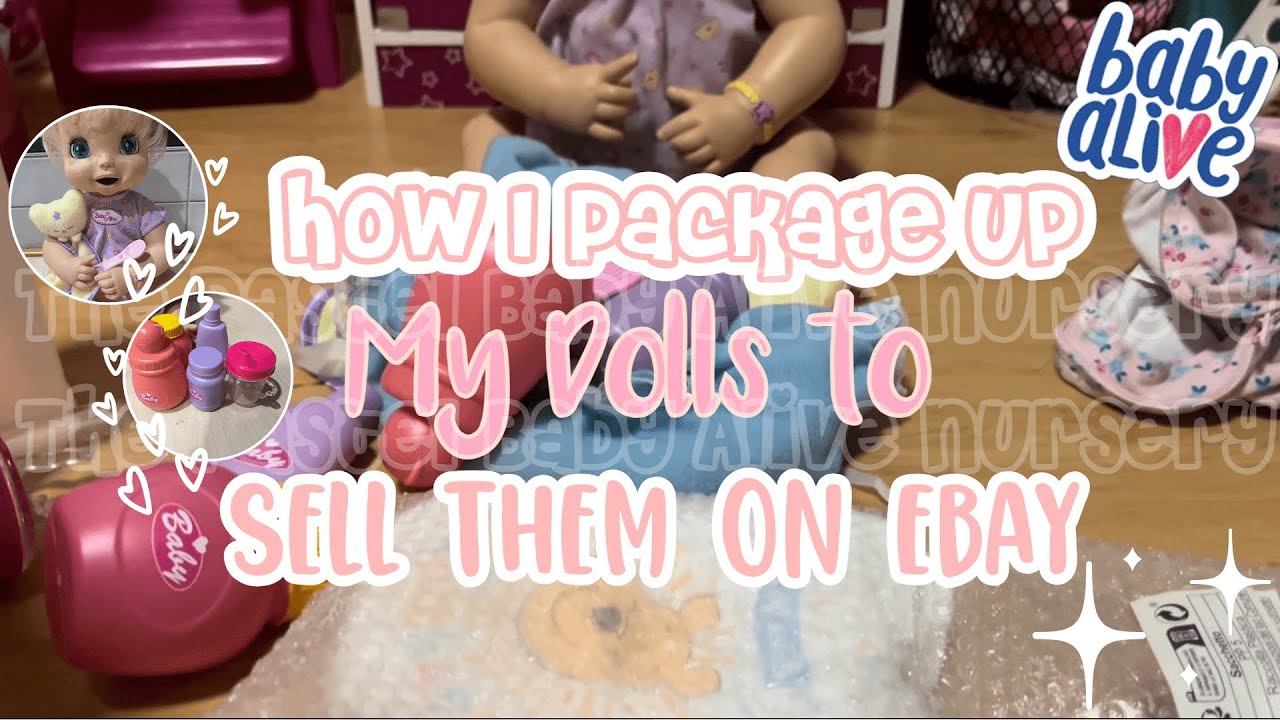 How I Pack My Dolls To Sell Them On EBay! - YouTube