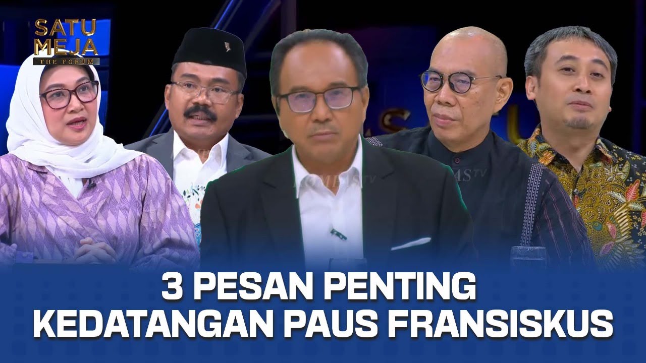 Isi 3 Pesan Penting Kedatangan Paus Fransiskus ke Indonesia Menurut ...