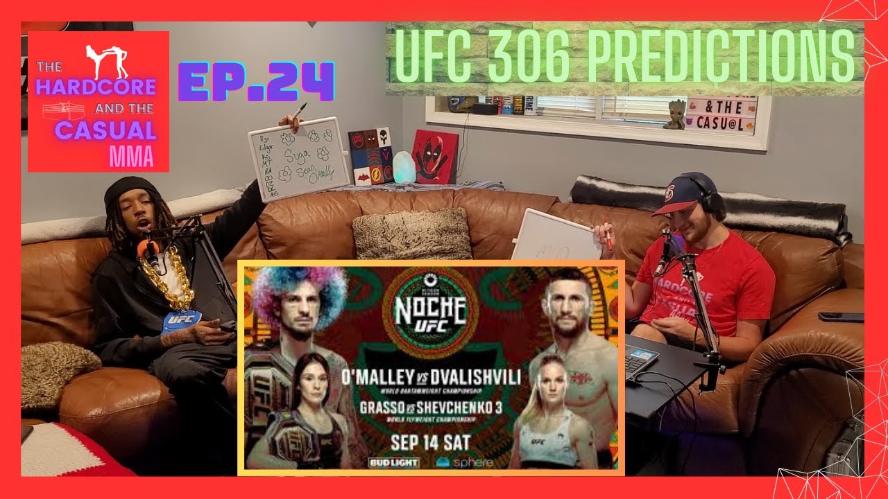 UFC 306 PREDICTIONS! | MMA Podcast Ep. 24 - YouTube