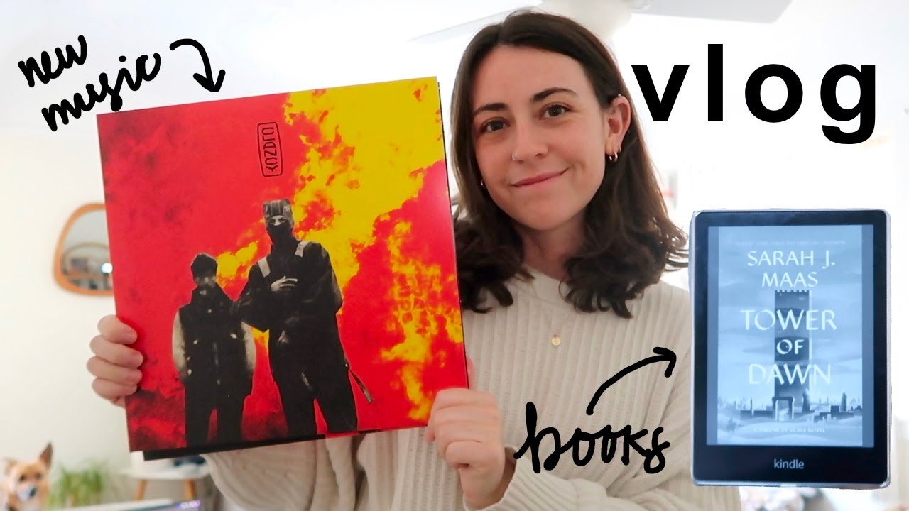 week in my life - talking books & new record! - YouTube