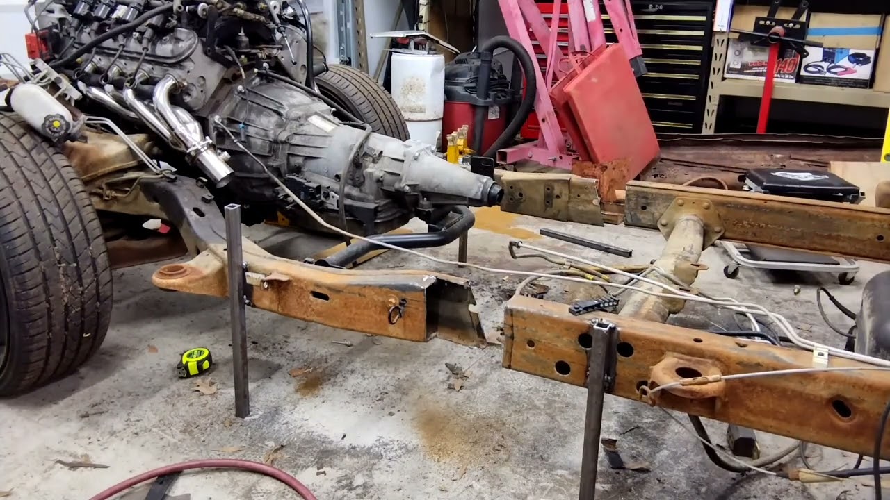 LS F1 part 10! shortening the S10 frame (part 2) - YouTube