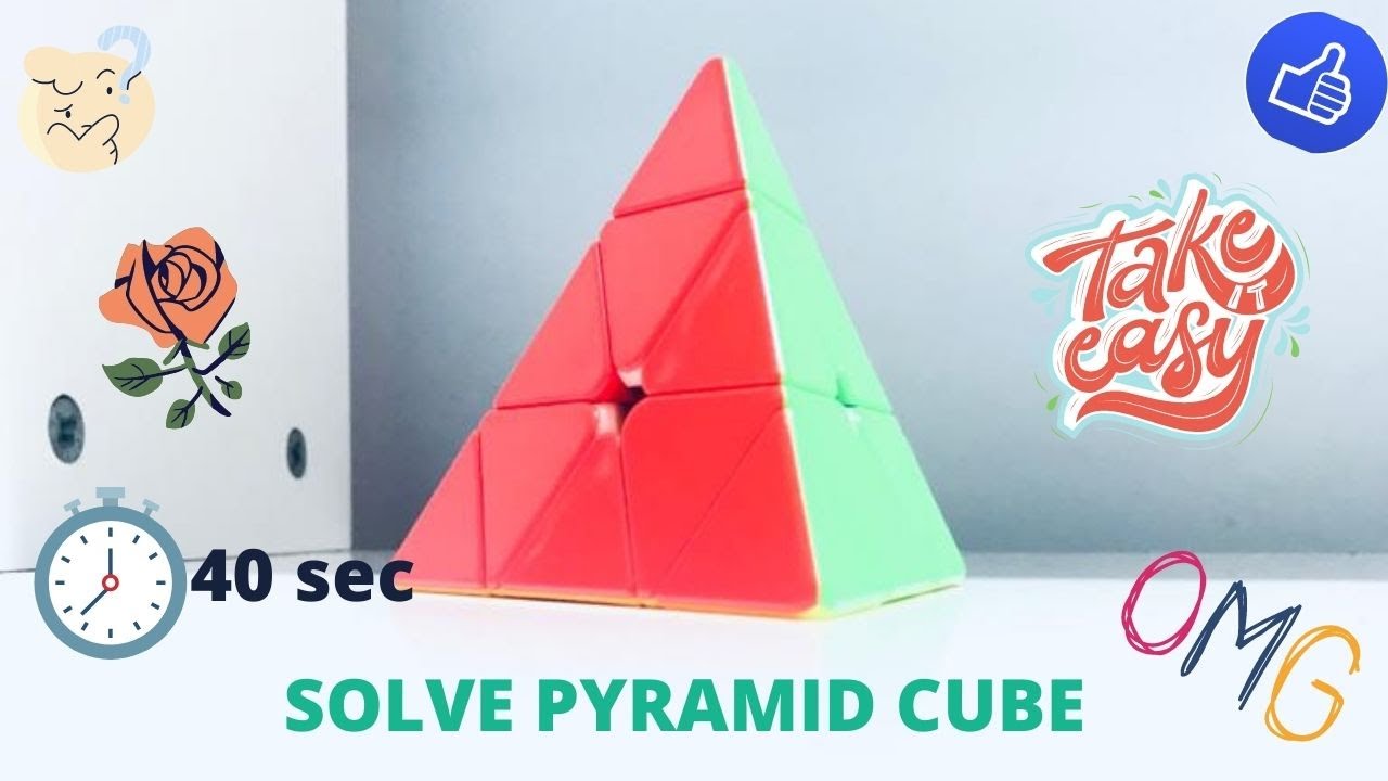 HOW TO SOLVE "PYRAMID" CUBE FASTEST METHOD [IN 40 SEC OR LESSER THAN ...