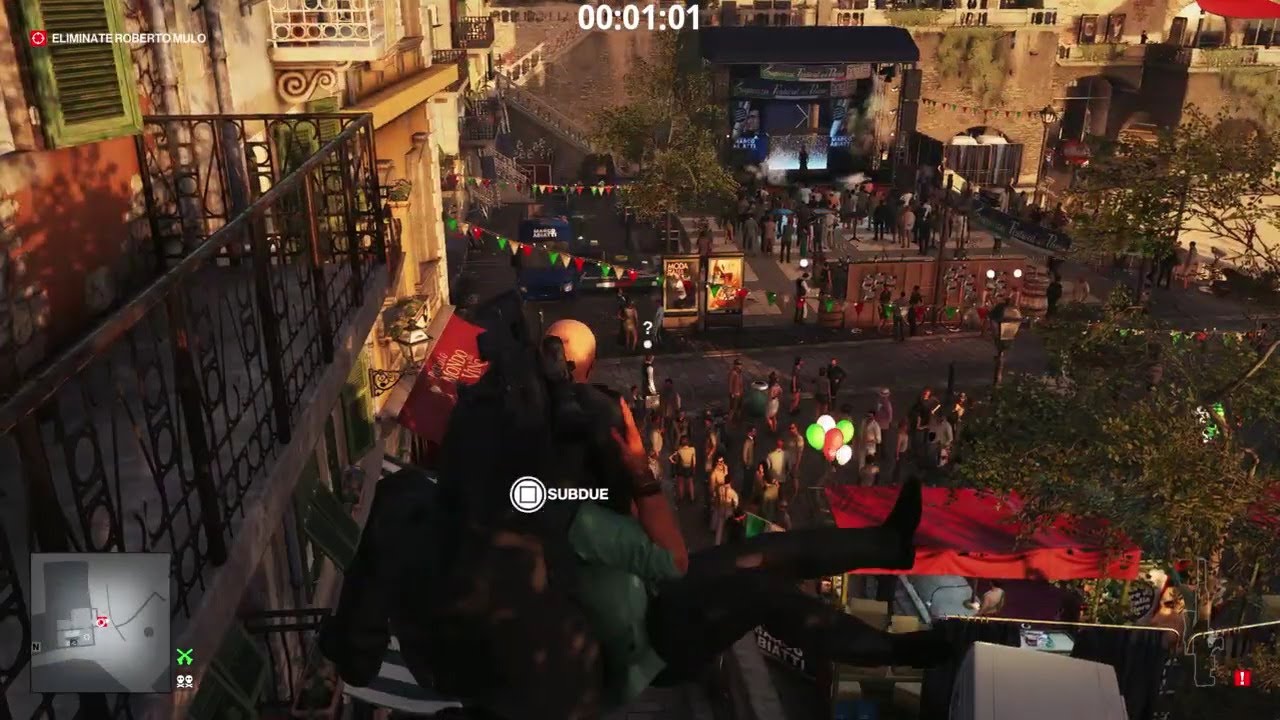 HITMAN 3 - Push Subdue (my contract) - YouTube