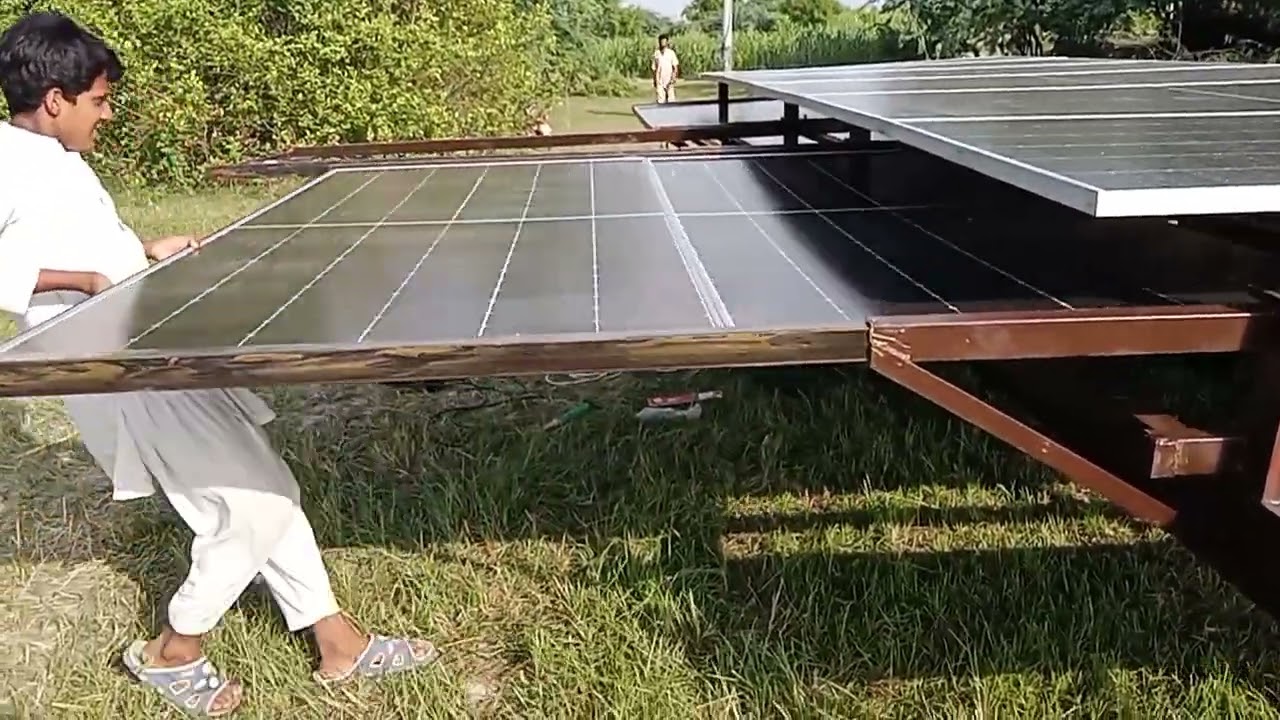 solar panels trolly.16 panels wali troly. solar trolly#solarsystem # ...