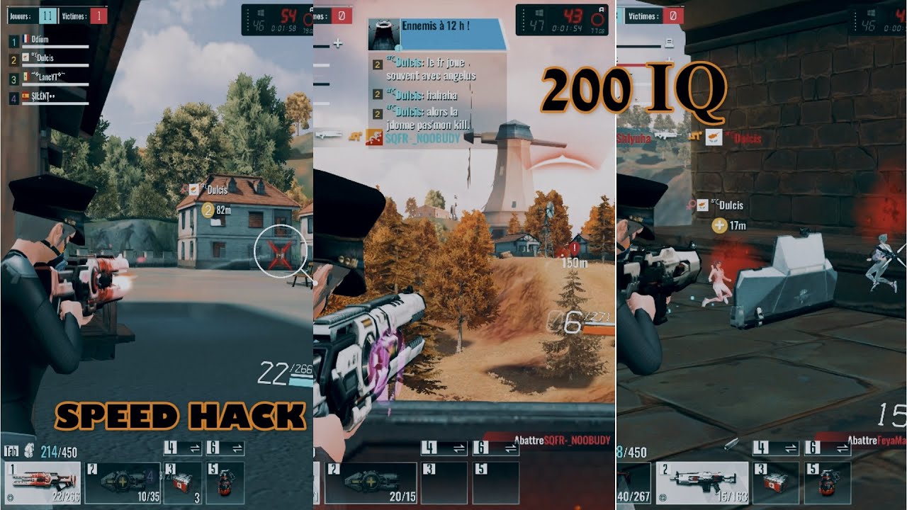 Meet speedhack 200 IQ moment #4 | Cyber Hunter hack switch lag - YouTube