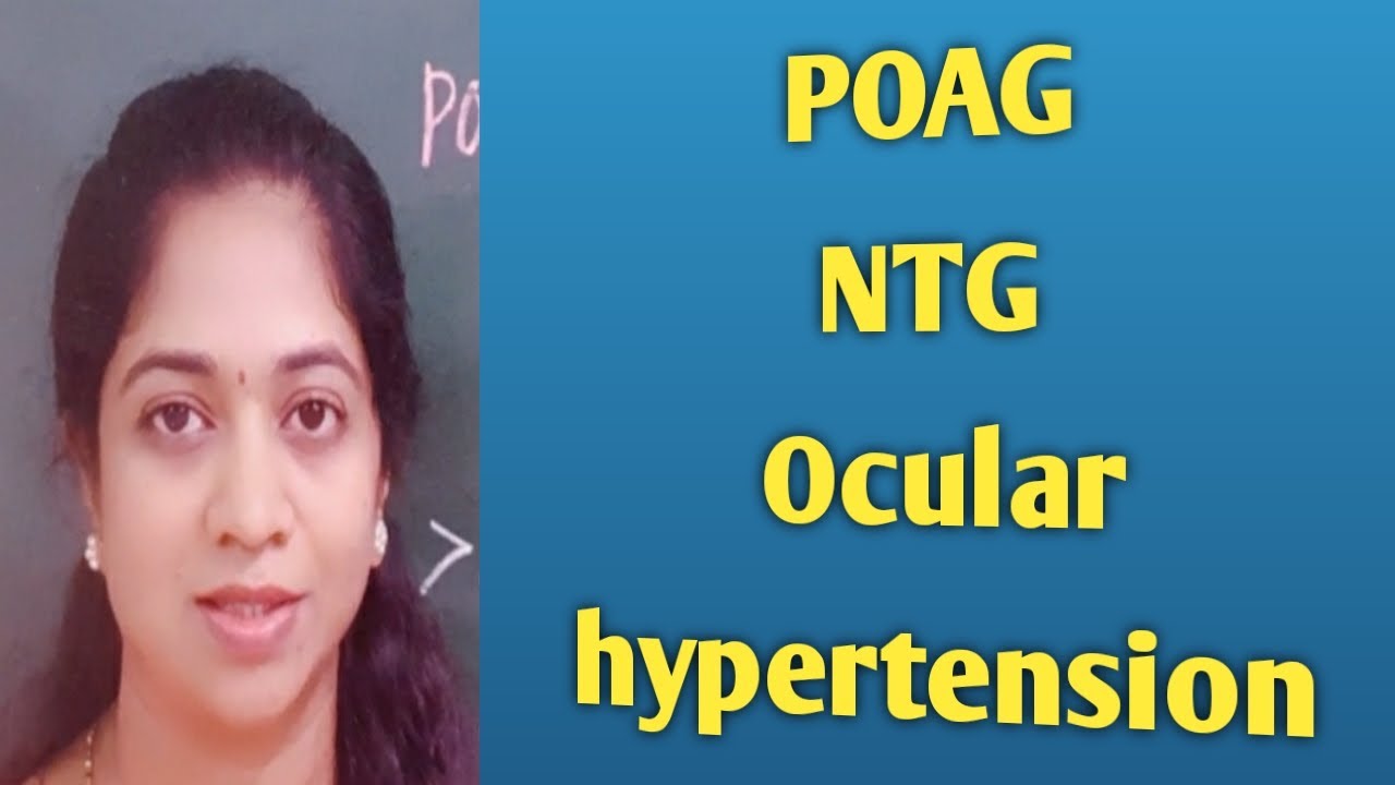 Primary open angle glaucoma(POAG) || Normal tension glaucoma(NTG ...