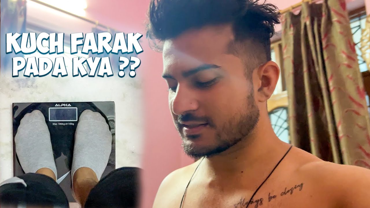 EK HAFTA DIETING AUR GYM KA RESULT !!!! Akshanshu Aswal Vlogs - YouTube
