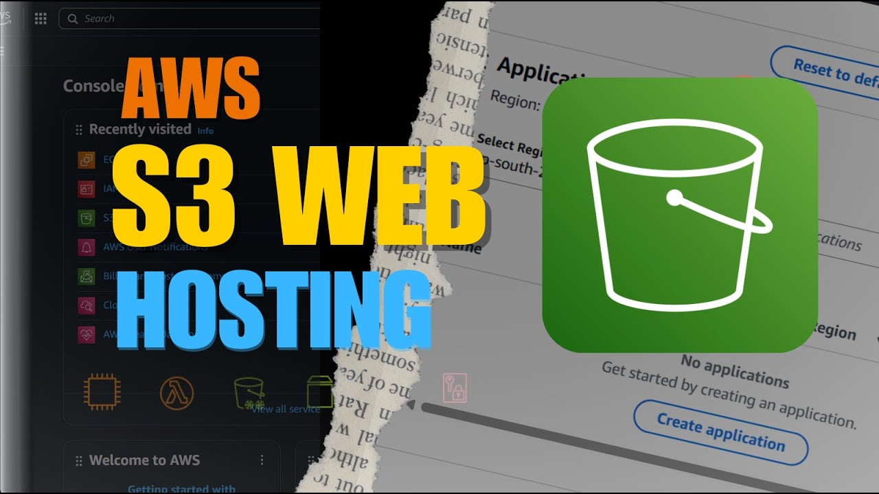 #29 AWS S3 Static Website Hosting for beginners | Host Your First ...
