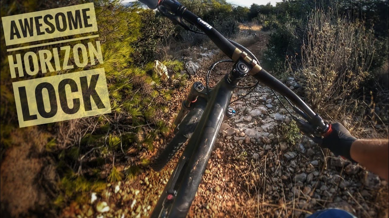 Gopro Horizon lock on Enduro: Specialized Status 160 #mtb - YouTube