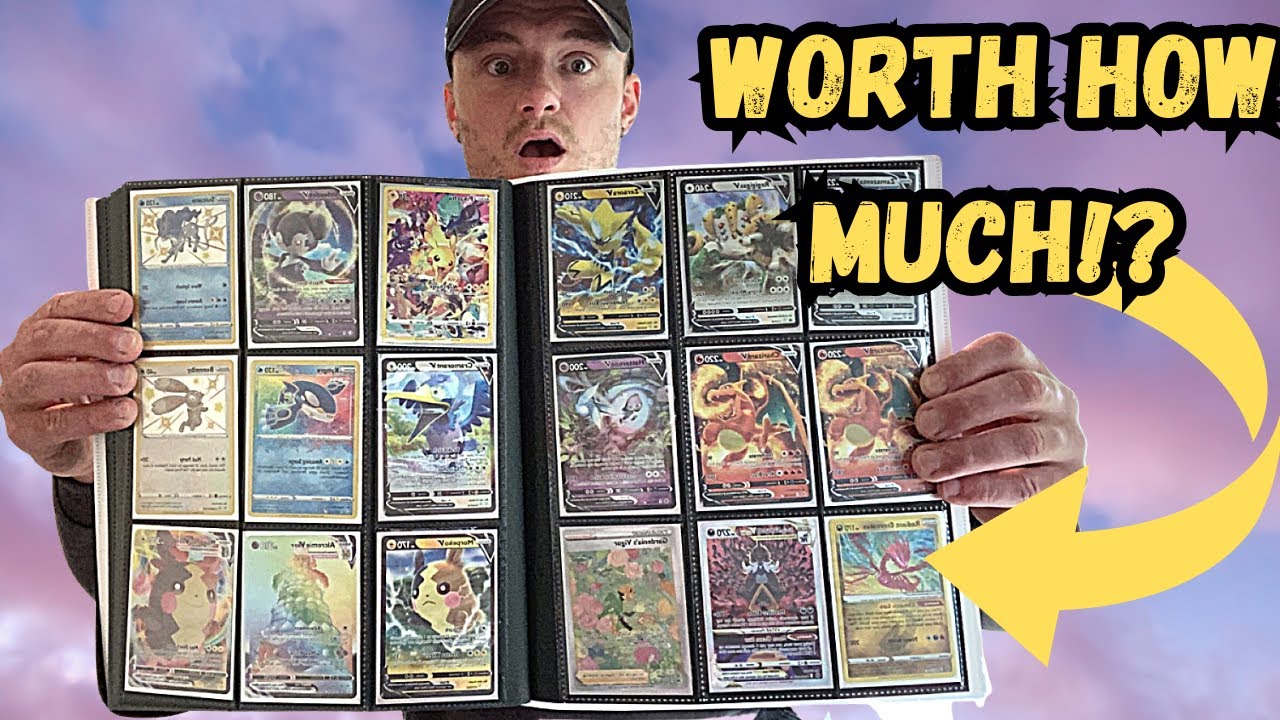 Building My First Pokemon Binder! How Much Is It Worth? - YouTube
