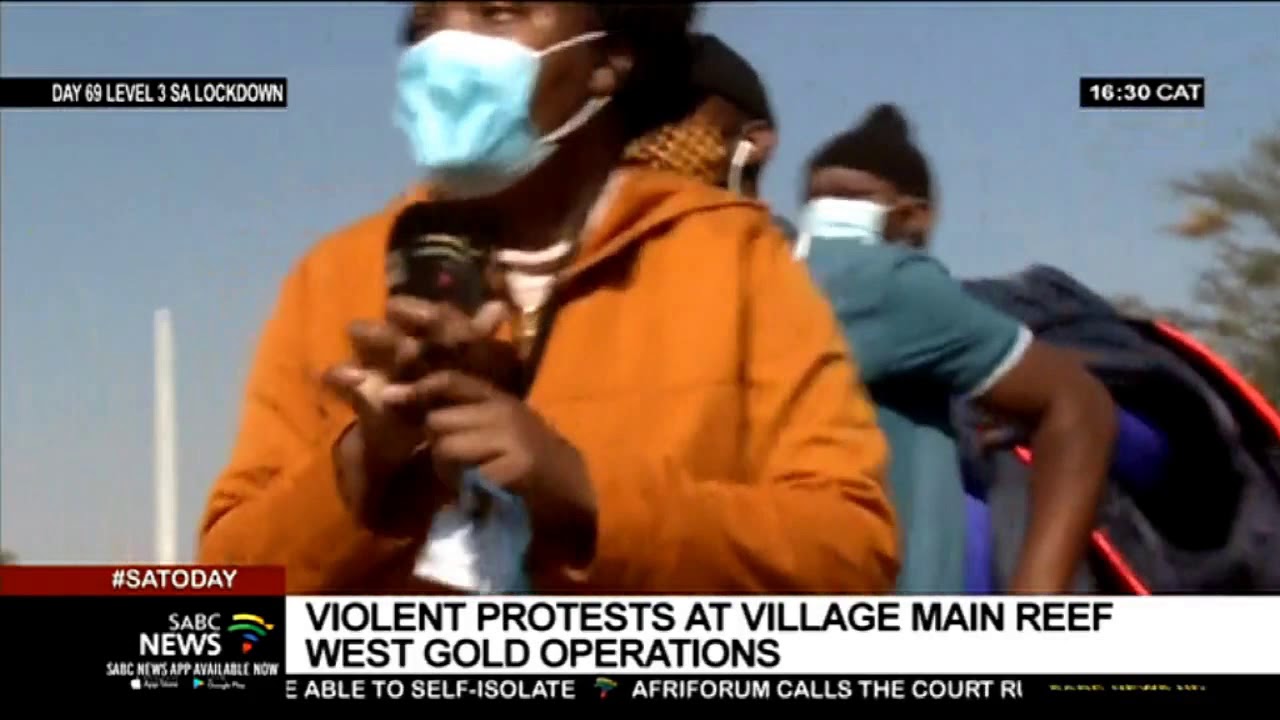 Confrontations between security, mine workers turned violent at Village ...