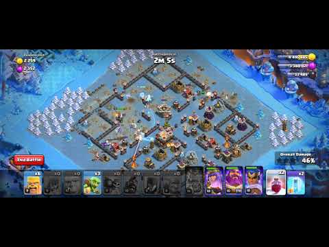 snow day challenge / coc 3 star easy attack - YouTube