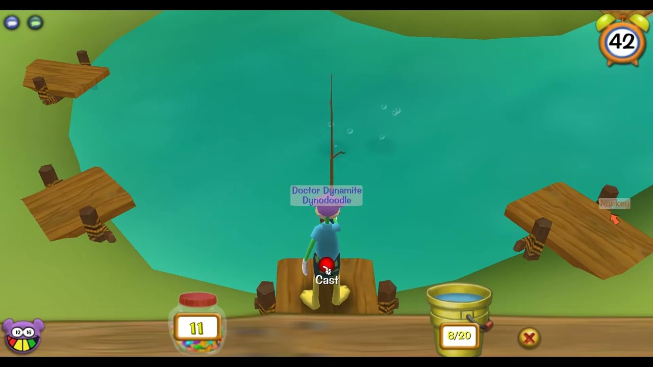 ToonTown Dr. D Fishing 9 - YouTube