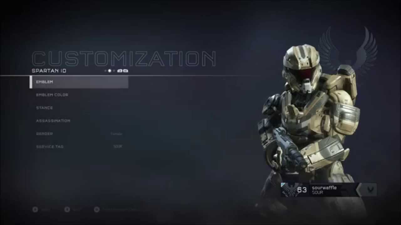 Halo 5 Ultra Rare Spartan IV emblem (Mastering all UNSC weapons) - YouTube