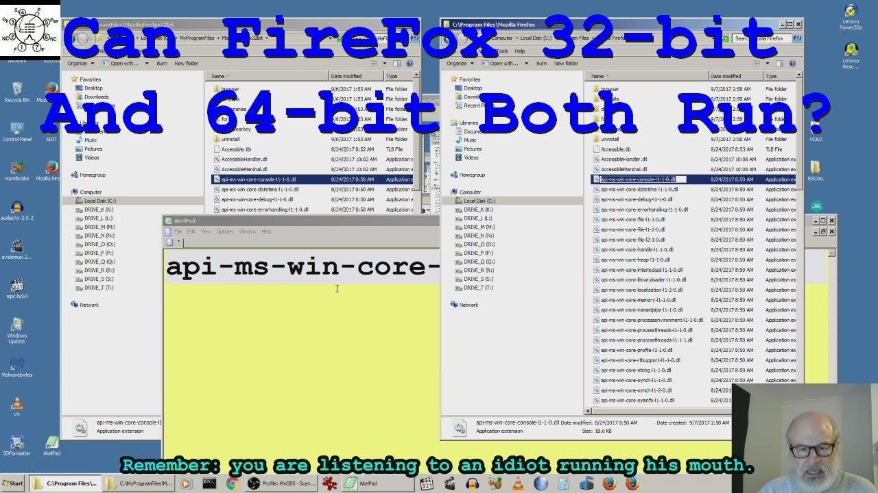 Can FireFox 32-bit And 64-bit Both Run? - YouTube