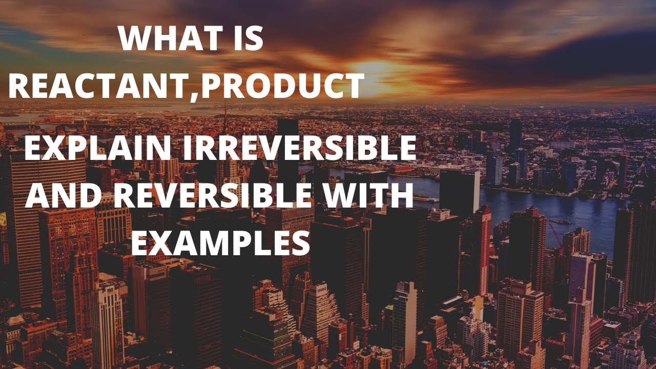 What Is Reactant And Product Explain Reversible And Irreversible what-is-reactant-and-product-explain-reversible-and-irreversible