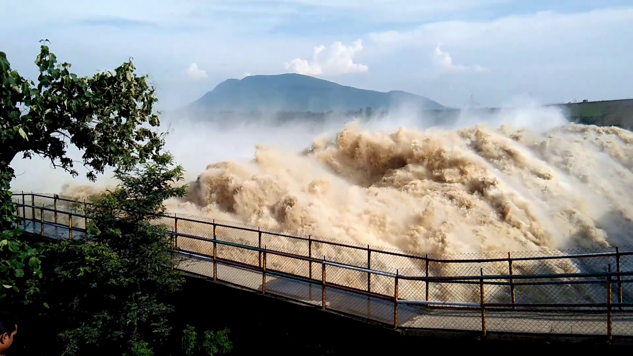Damodar River ll Panchet Dam ll Water discharge after Heavy Rain ll ...