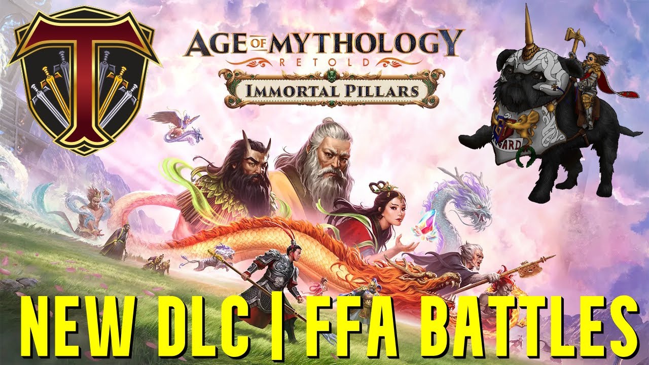 Immortal Pillars DLC | Age of Mythology: Retold Multiplayer - FFA Matches & Chill - YouTube