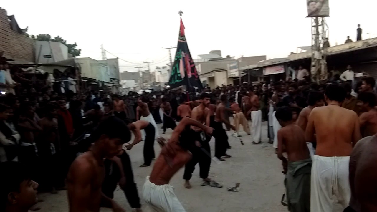 chelham zanjeer matam in tando jan muhammad by Ashraf ali shah - YouTube