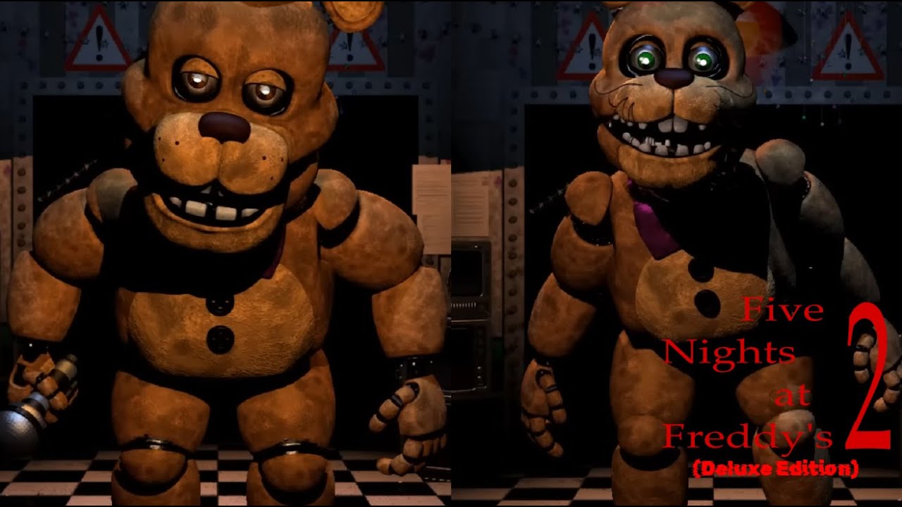 FNAF 2: DELUXE EDITION | SECRET NIGHT 8 | WHAT ARE FREDBEAR AND ...