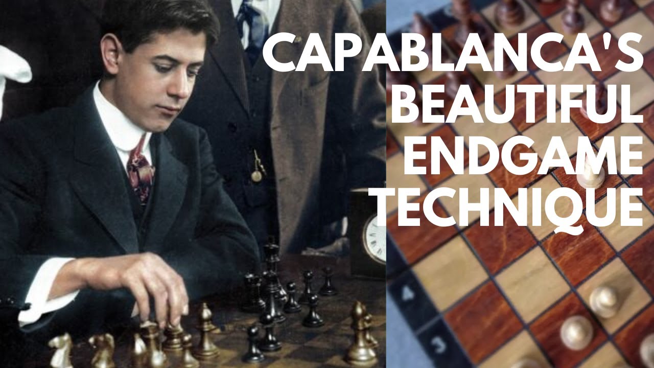 Capablanca's Beautiful Endgame Technique - YouTube