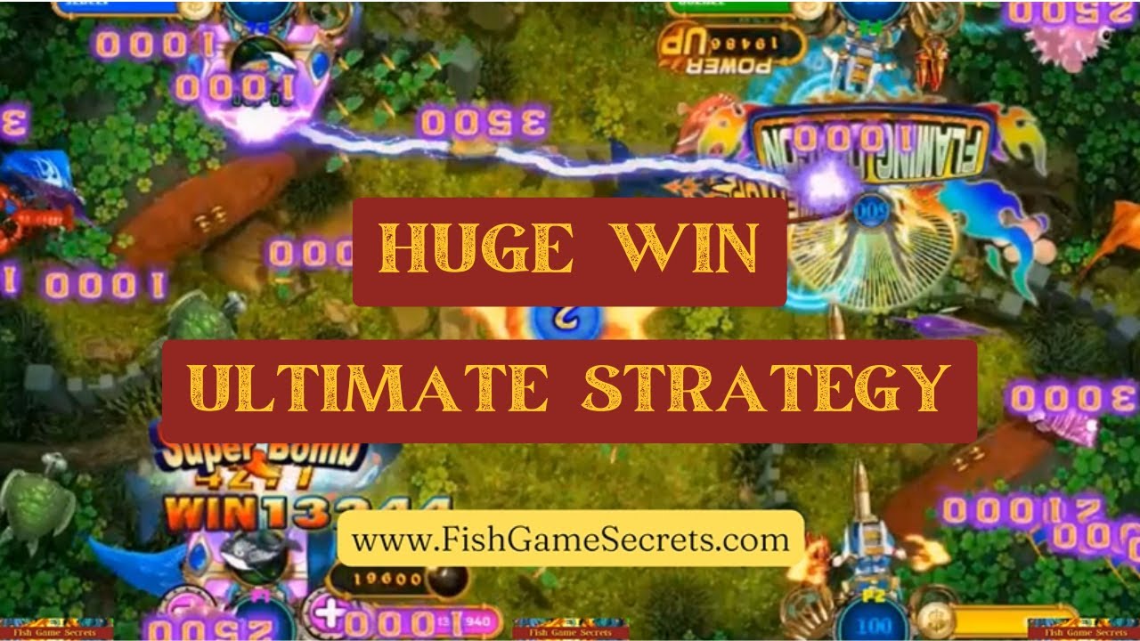 How I Play To Win Online Fish Games - YouTube