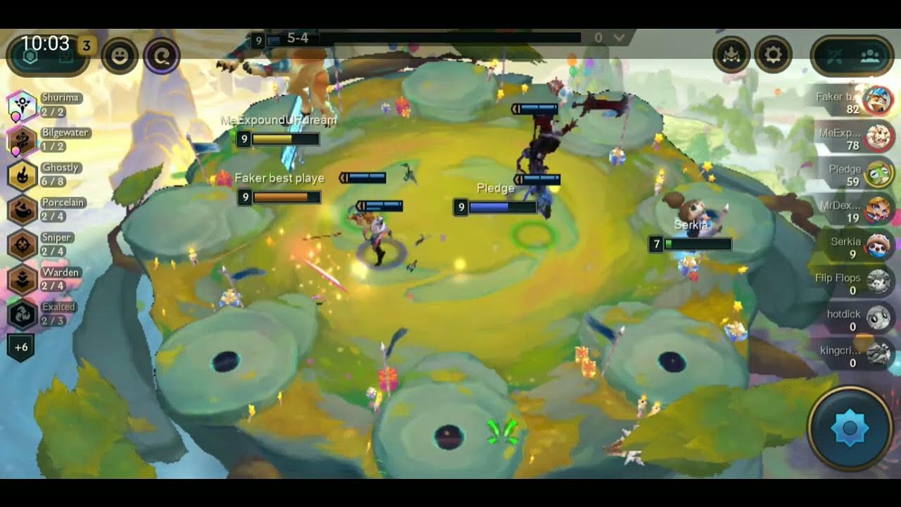TeamFight Tactics : Pengu's Party 6 Ghostly , 4 Porcelain with 2 Shurima & 1 Bilgewater - YouTube