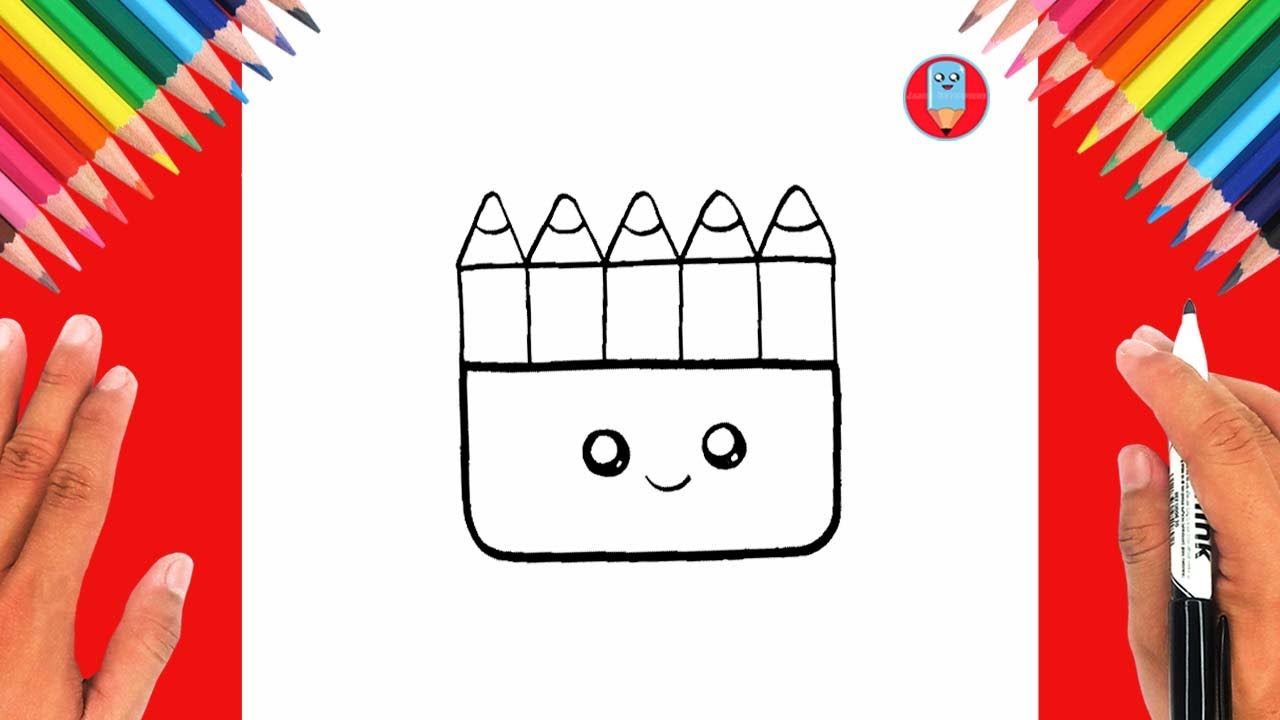 Cómo Dibujar Crayones De Colores Paso A Paso Jason Dibujos Youtube