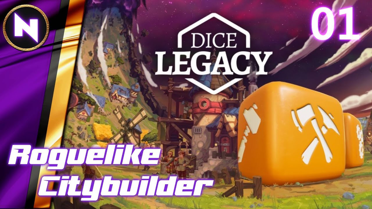 Dice-Based Rogue-Like City Builder | #1 | Lets Try Dice Legacy - YouTube