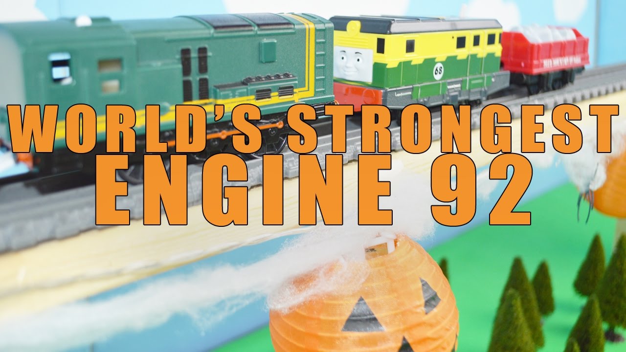 WORLD'S STRONGEST ENGINE 92: Thomas and Friends Halloween Edition - YouTube