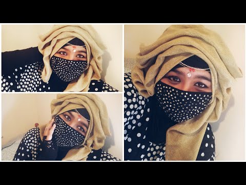 Simple Hijab Style For Party Wear||Wedding Guest Hijab Style ||Hijab Tutorial By Fatu's World