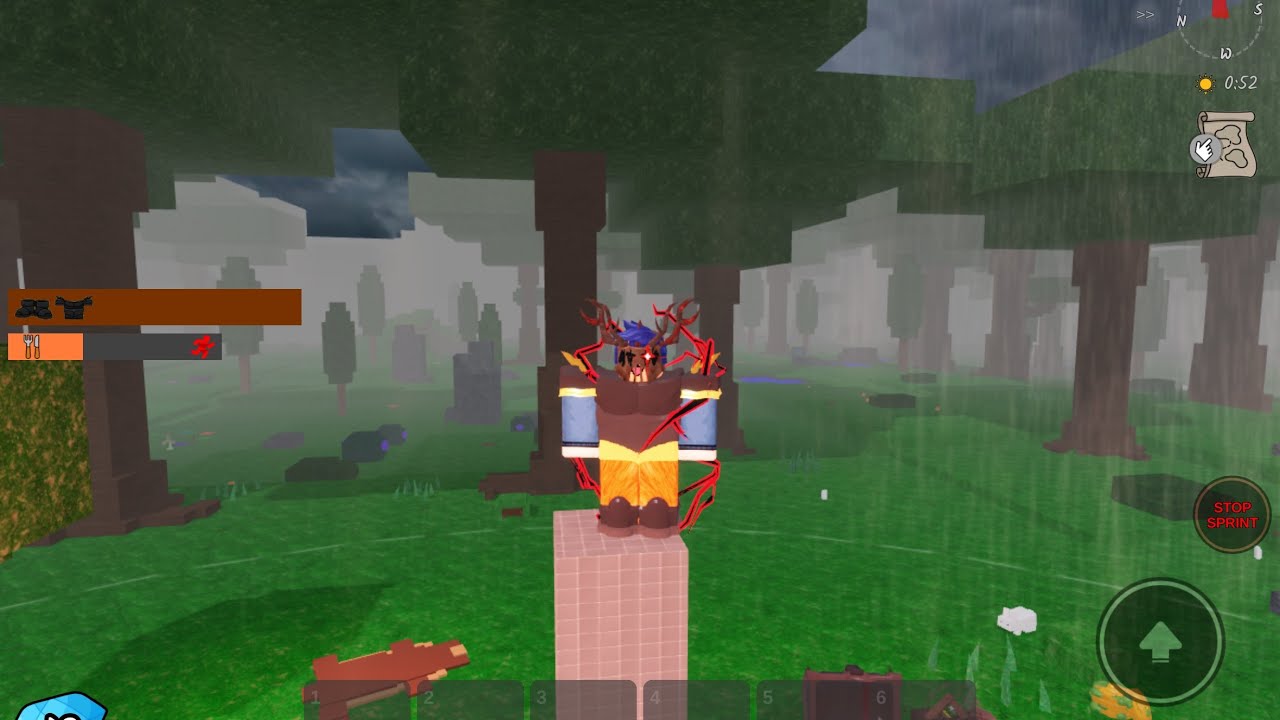 Getting fully maxed out armor in the new meteor update in 99 Nights in ...