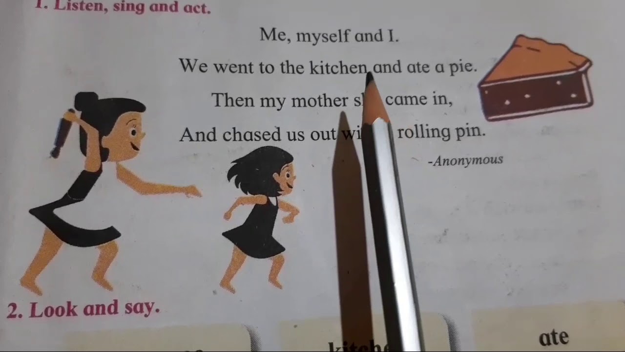 Unit 5- topic-5 Me Myself And I/explanation and writing/1st std English ...