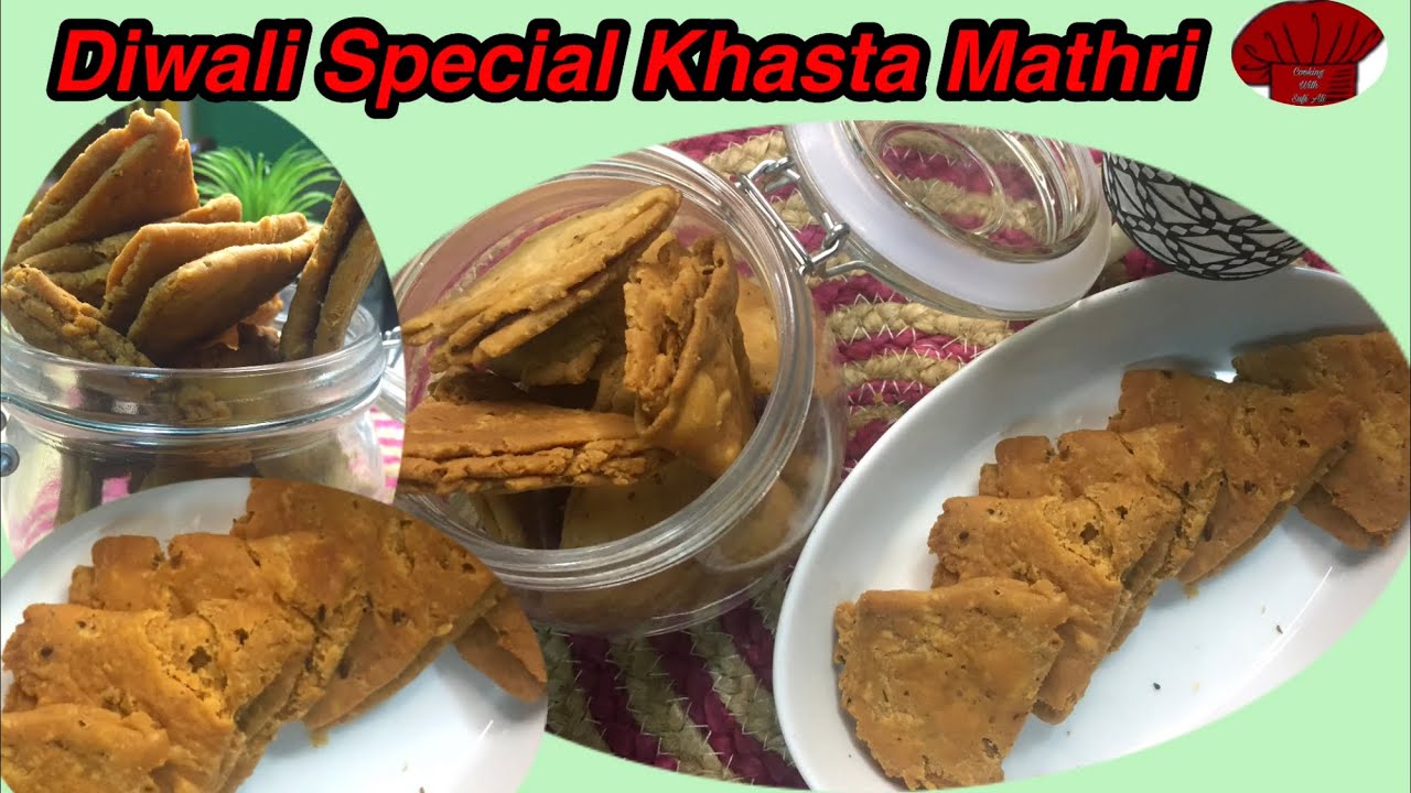 Diwali Special Mathri || Khasta Mathri Recipe || Evening Tea Snacks ...