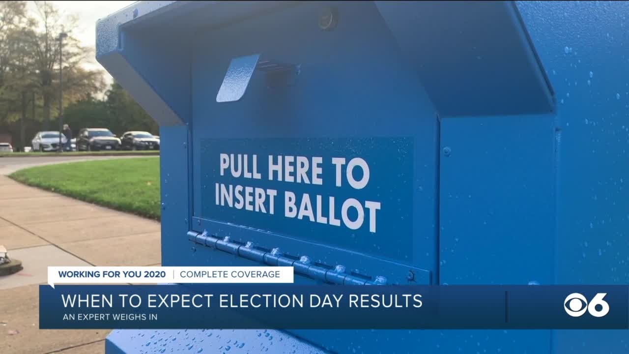 When to expect election day results - YouTube