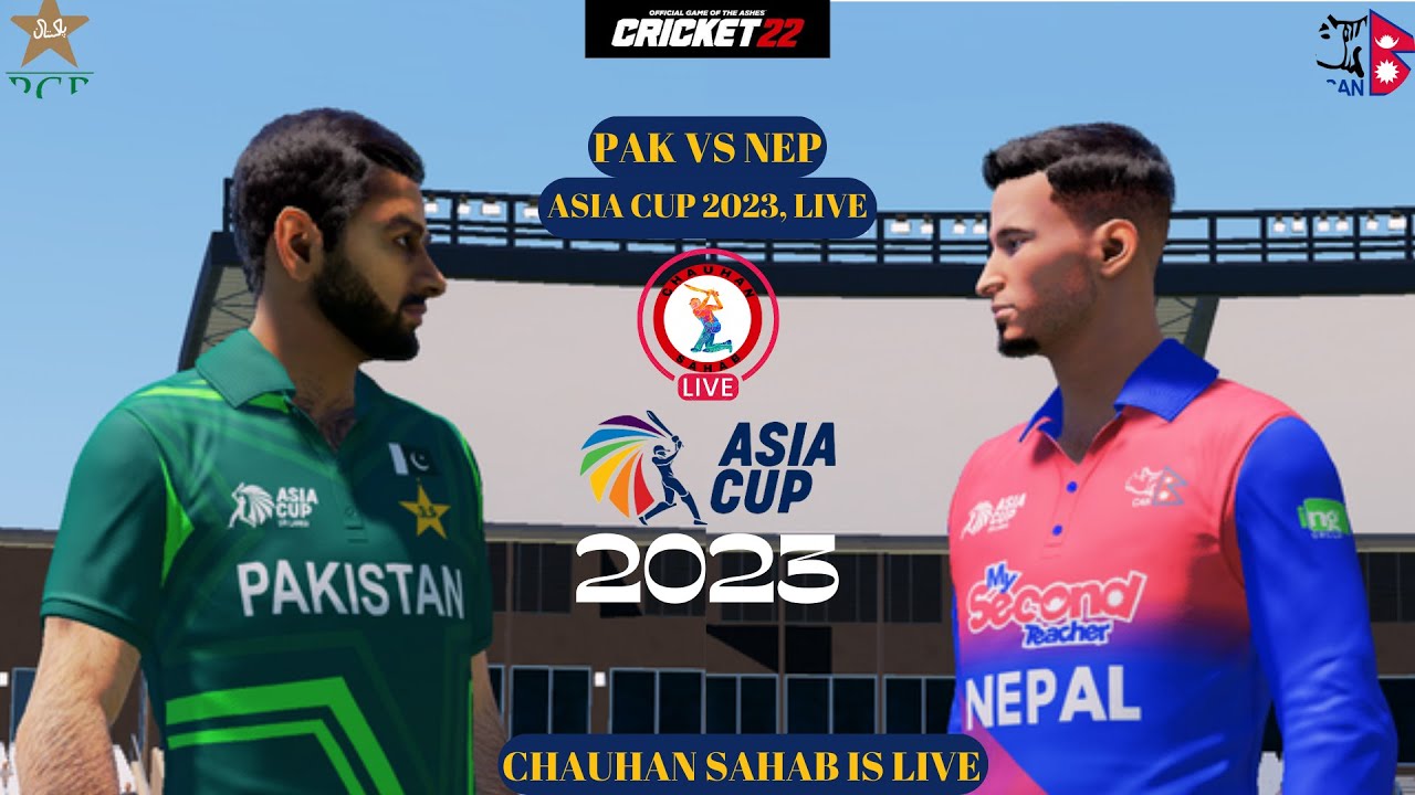 🔴LIVE CRICKET MATCH TODAY | Pakistan Vs Nepal | Asia Cup 2023 | LIVE ...