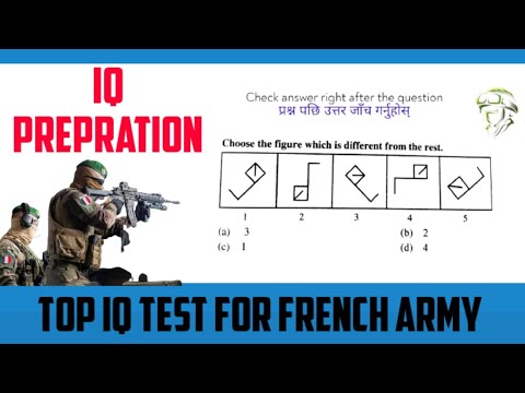 French Foreign Legion|Entry IQ Test Question 2021| Part-7| France Army ...