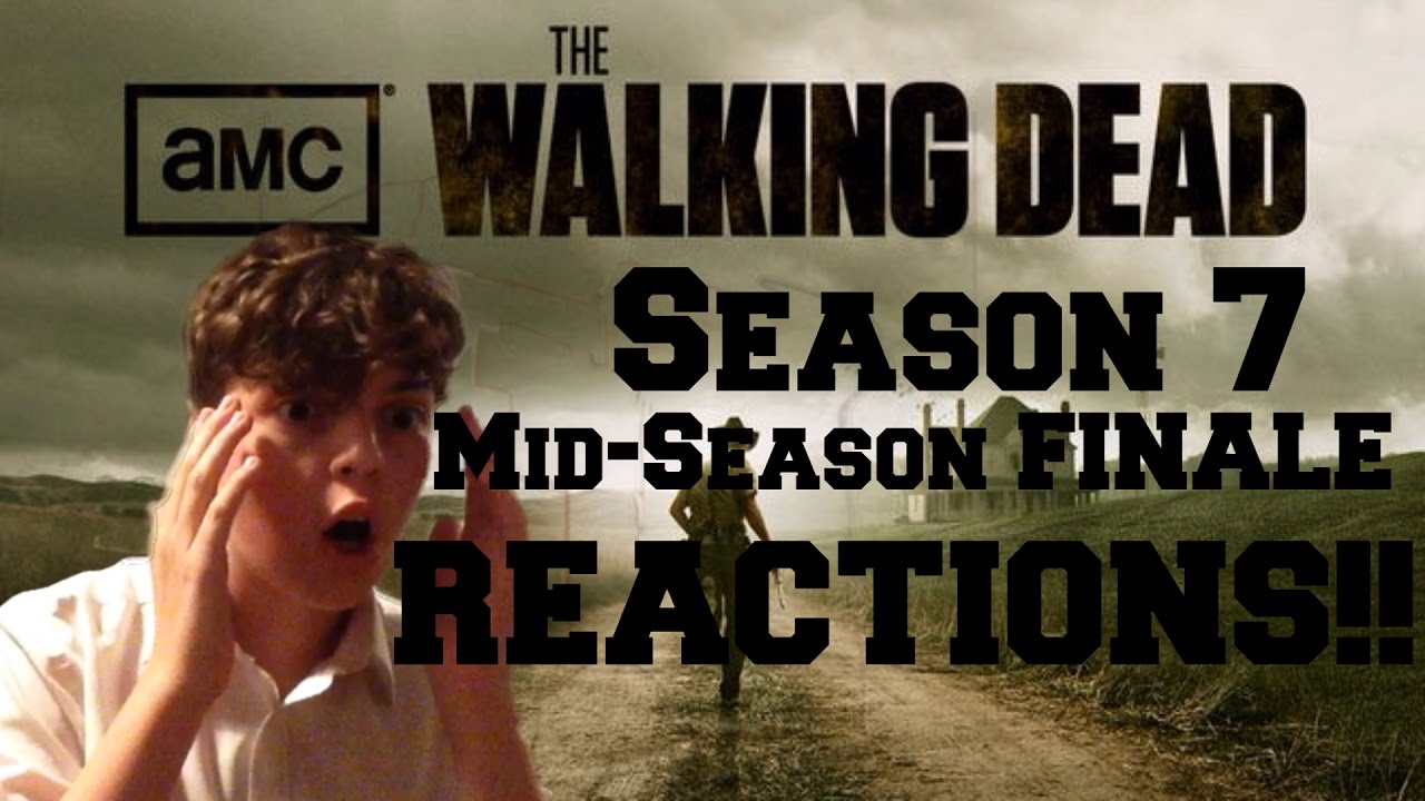 The Walking Dead MID-SEASON FINALE REACTIONS!!: Season 7 Episode 8 ...