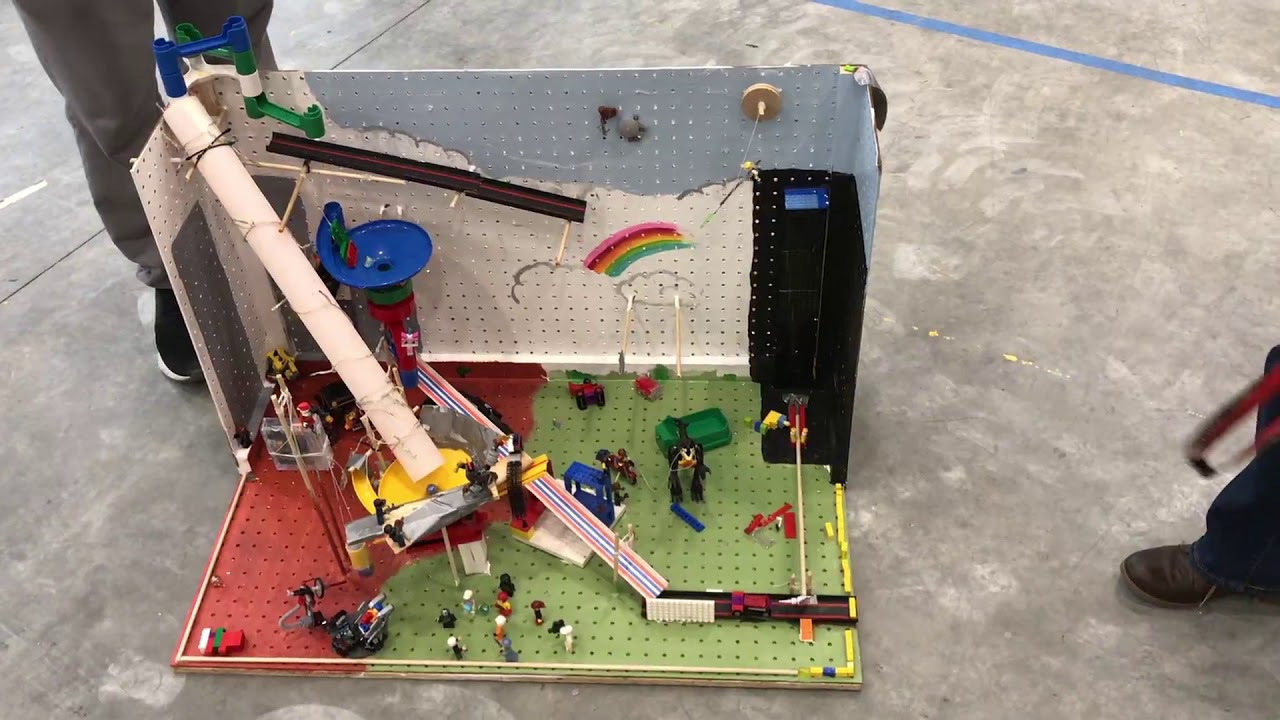 Lego Movie Rube Goldberg Machine 2019 - YouTube