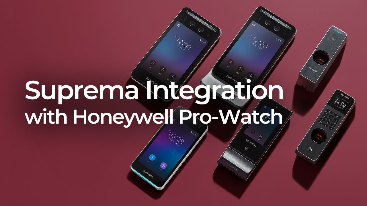 [Suprema] Integration with Honeywell Pro-Watch l Suprema - YouTube