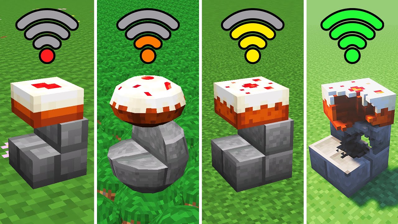 minecraft physic with diffrent Wi-Fi - YouTube