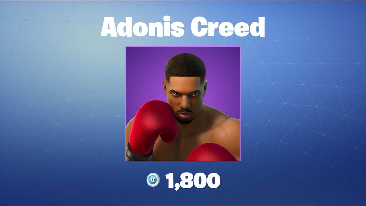 Adonis Creed | Fortnite Outfit/Skin - YouTube