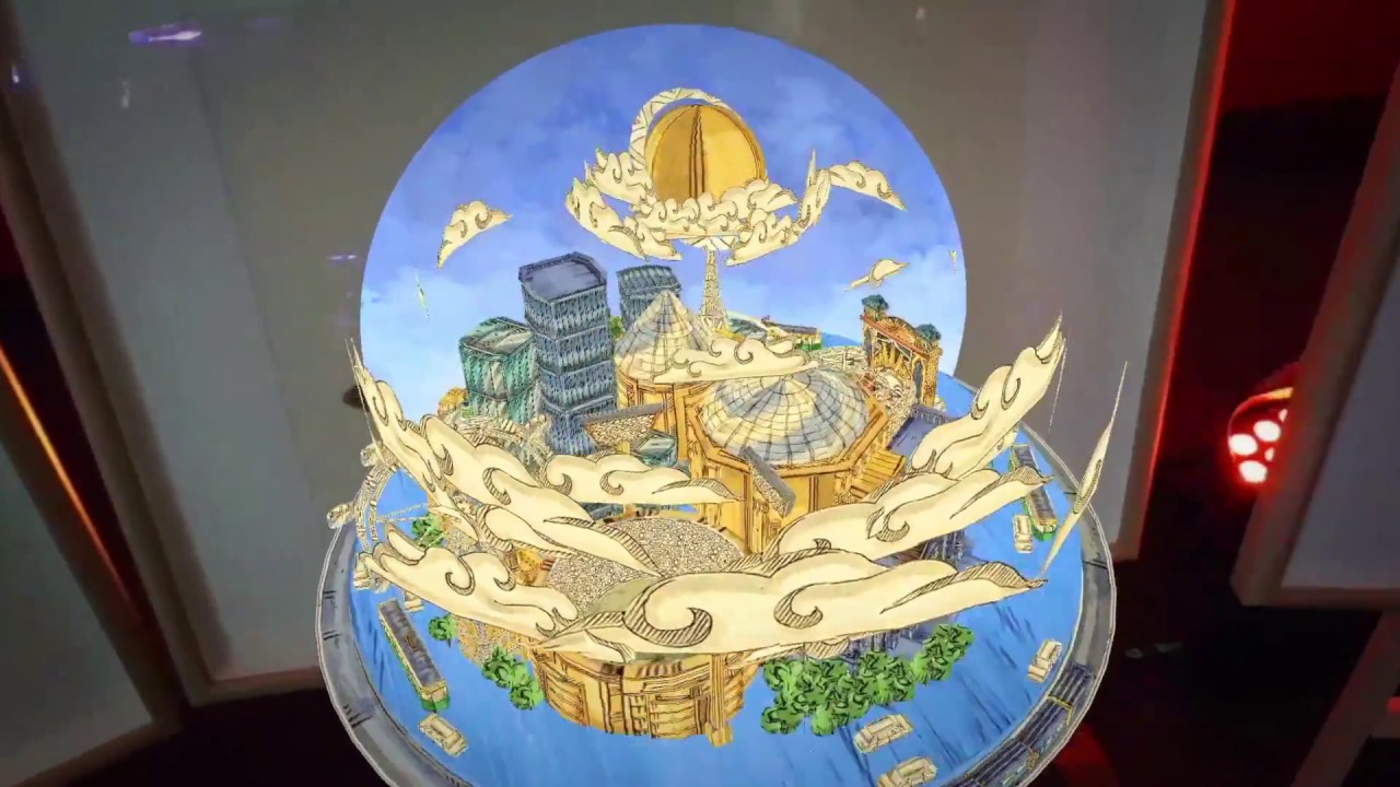 AR Artwork demonstration by Marc-O-Matic - The 4 Seasons in One Day ...