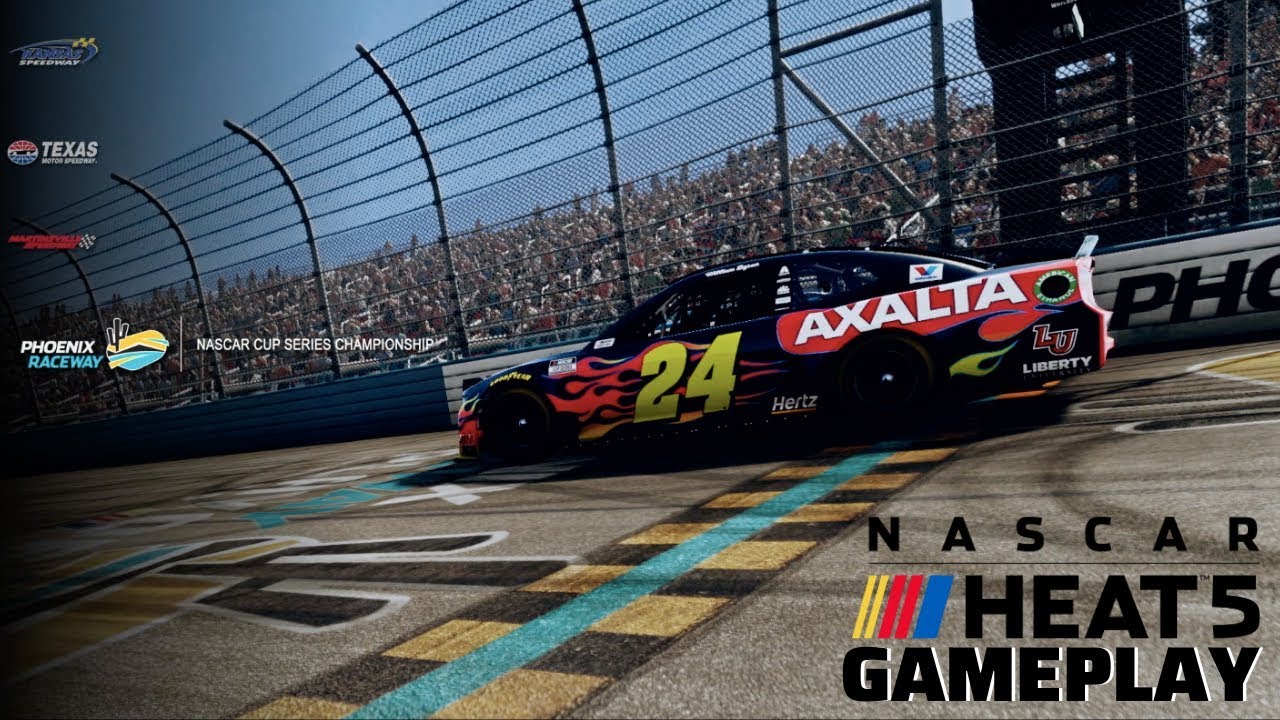 NASCAR HEAT 5 GAMEPLAY! - YouTube