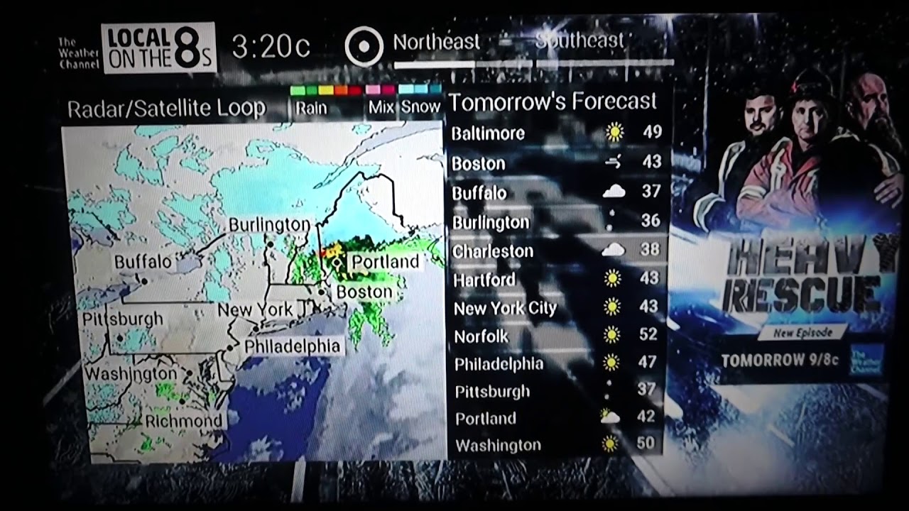 The Weather Channel - Local on the 8's (1-16-21) - YouTube