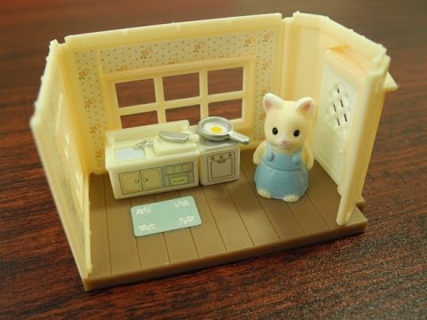 Mini Plastic Model Kit④ シルバニアファミリー ミニシリーズ④ - YouTube